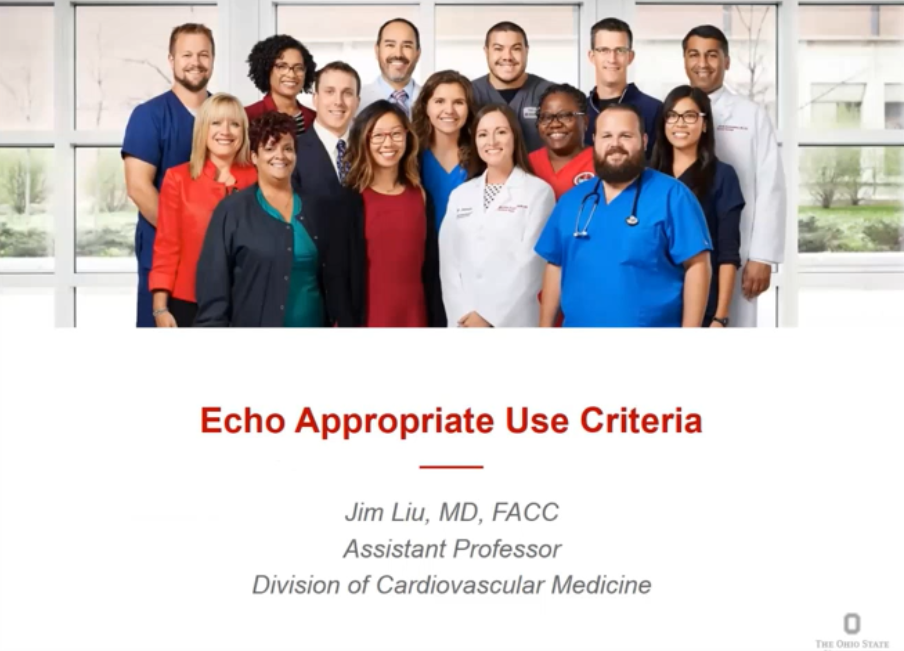 Echo Appropriate Use Criteria