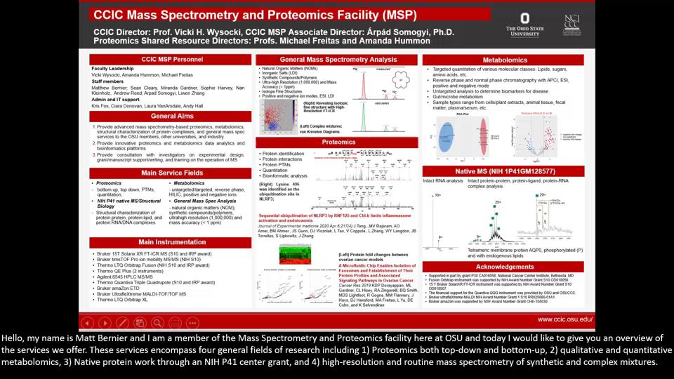 Facility Poster: CCIC-MSP