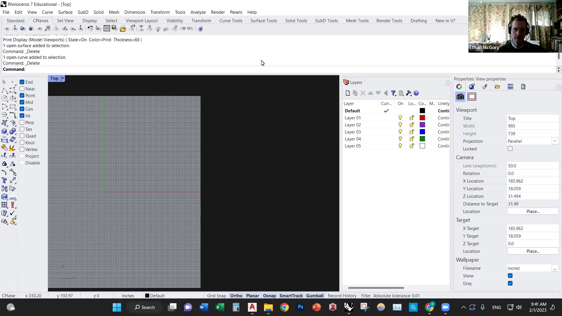 Making a Contour Model with Stairs, Walls and Terraces