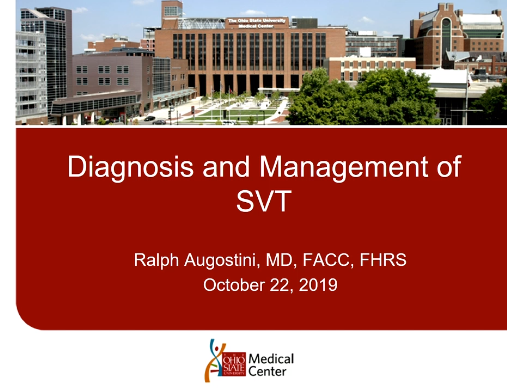 Diagnosis and Management of SVT_10/22/2019